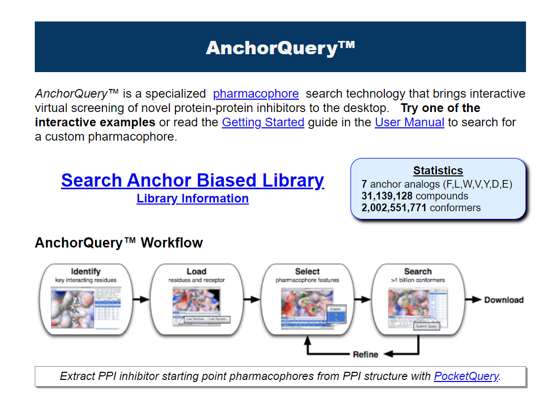 在线药物虚拟筛选工具大汇总