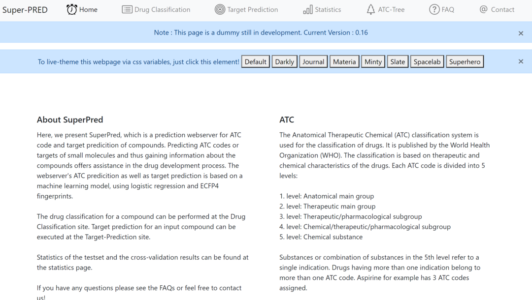 在线药物虚拟筛选工具大汇总